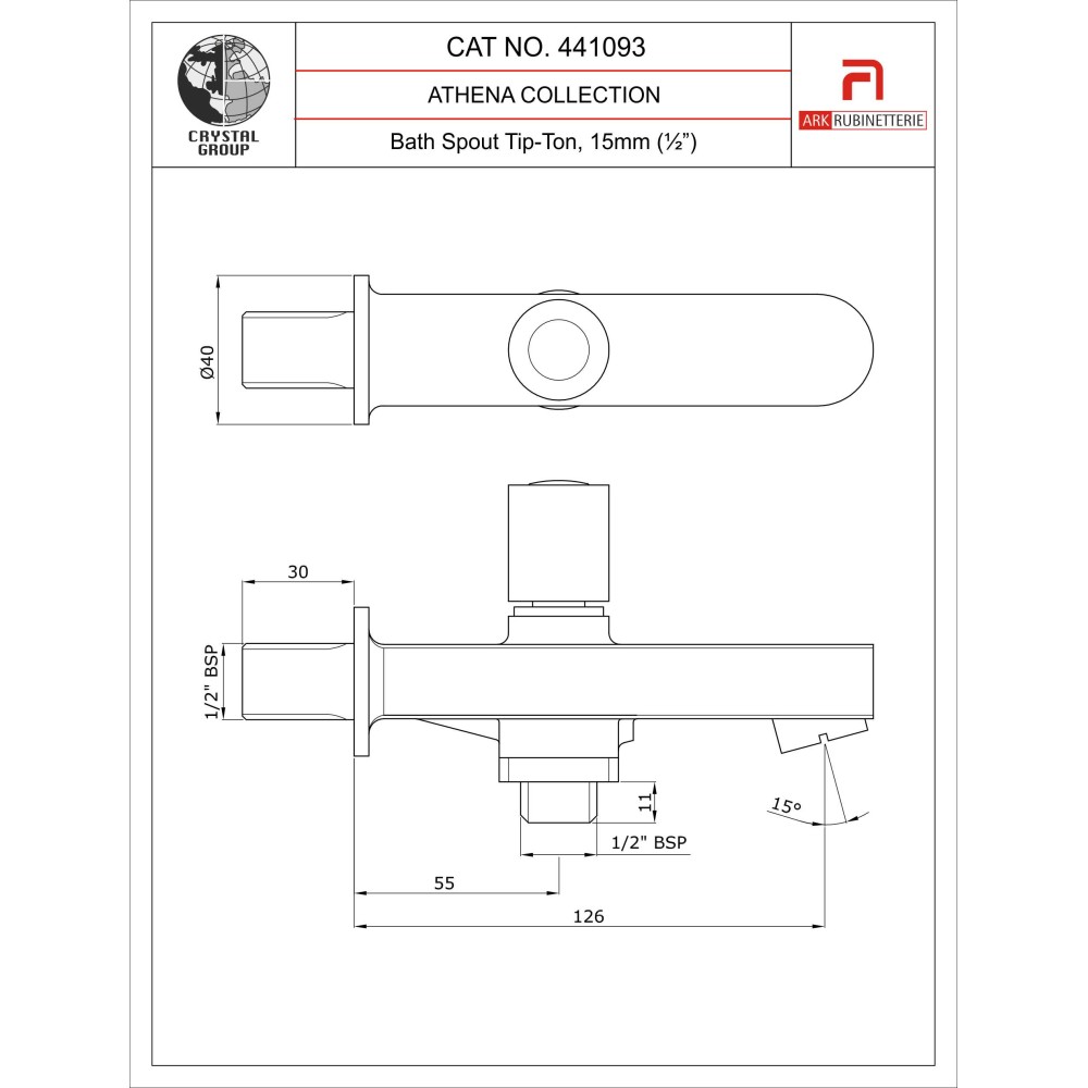 Crystal Sanitary Fittings - ARK